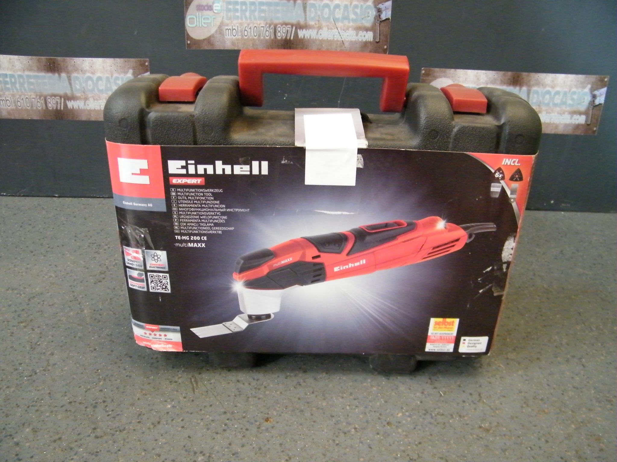 HERRAMIENTA MULTIFUNCIONAL EINHELL EXPERT - Oller Stocks