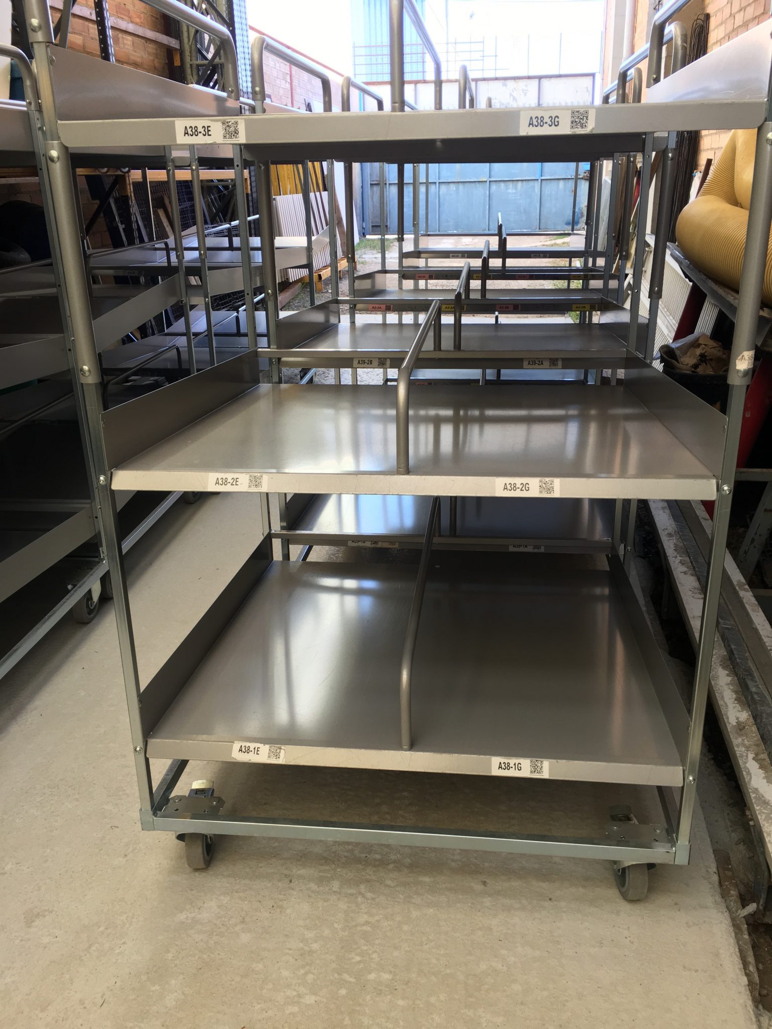 CARRO DE PICKING MODULAR CON RUEDAS - Oller Stocks