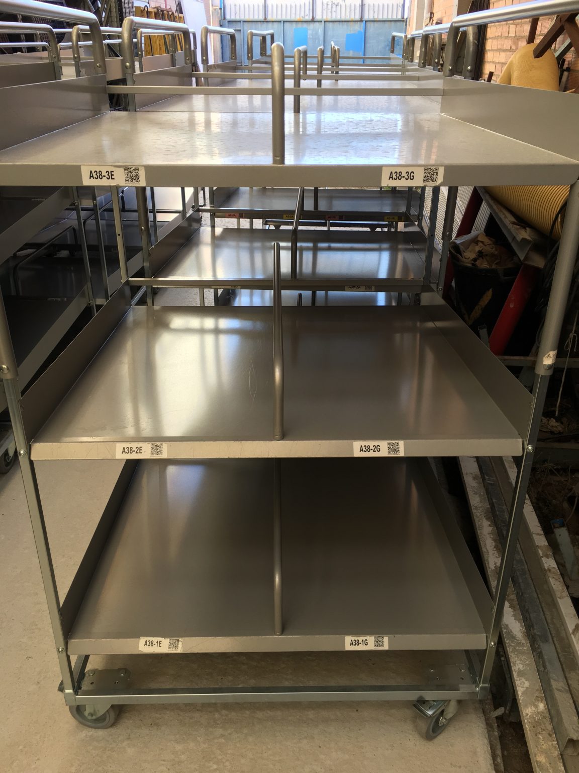 CARRO DE PICKING MODULAR CON RUEDAS - Oller Stocks