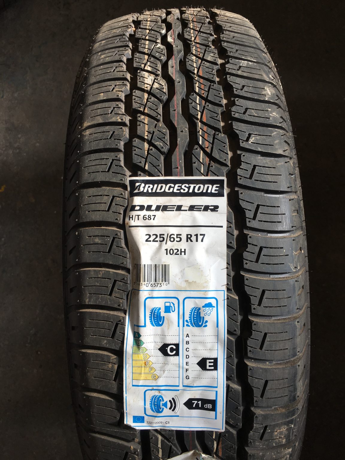 NEUMÁTICO BRIDGESTONE DEULER 225/65 R17 - Oller Stocks