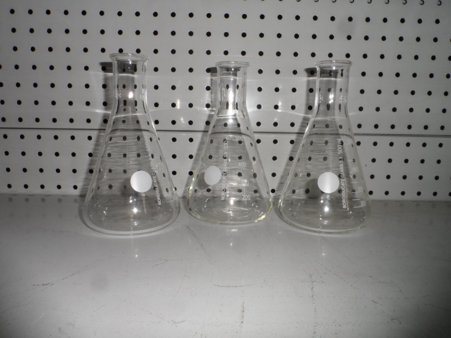 FRASCO MATRAZ CÓNICO DE CRISTAL DE 500ML - Oller Stocks