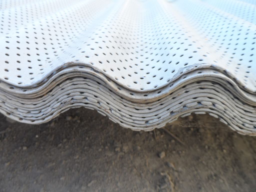 CHAPA ONDULADA Y MICROPERFORADA DE ALUMINIO - Oller Stocks