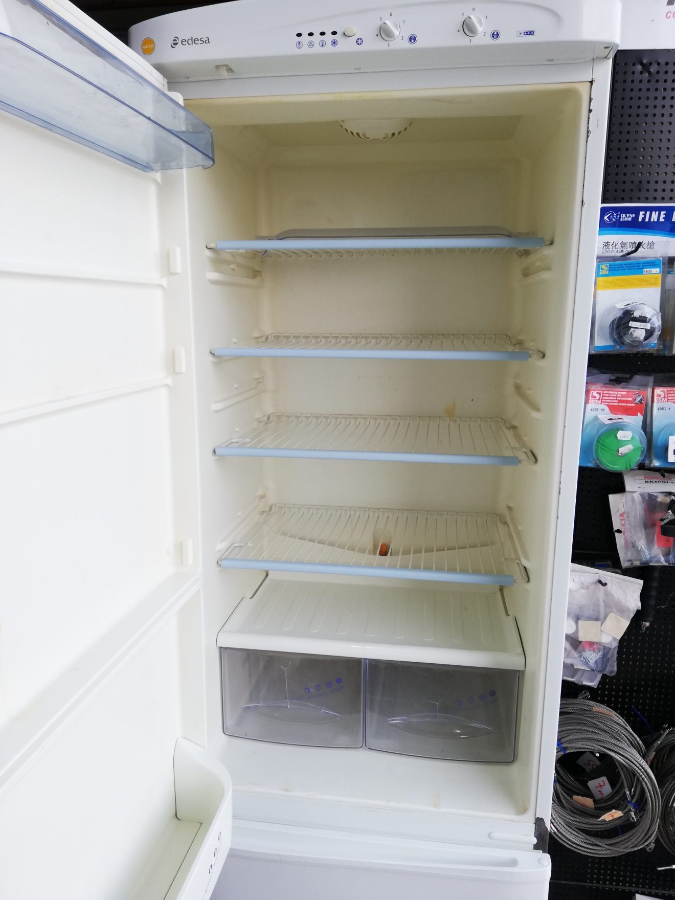 FRIGORÍFICO COMBI EDESA PRACTICA GLASS - Oller Stocks