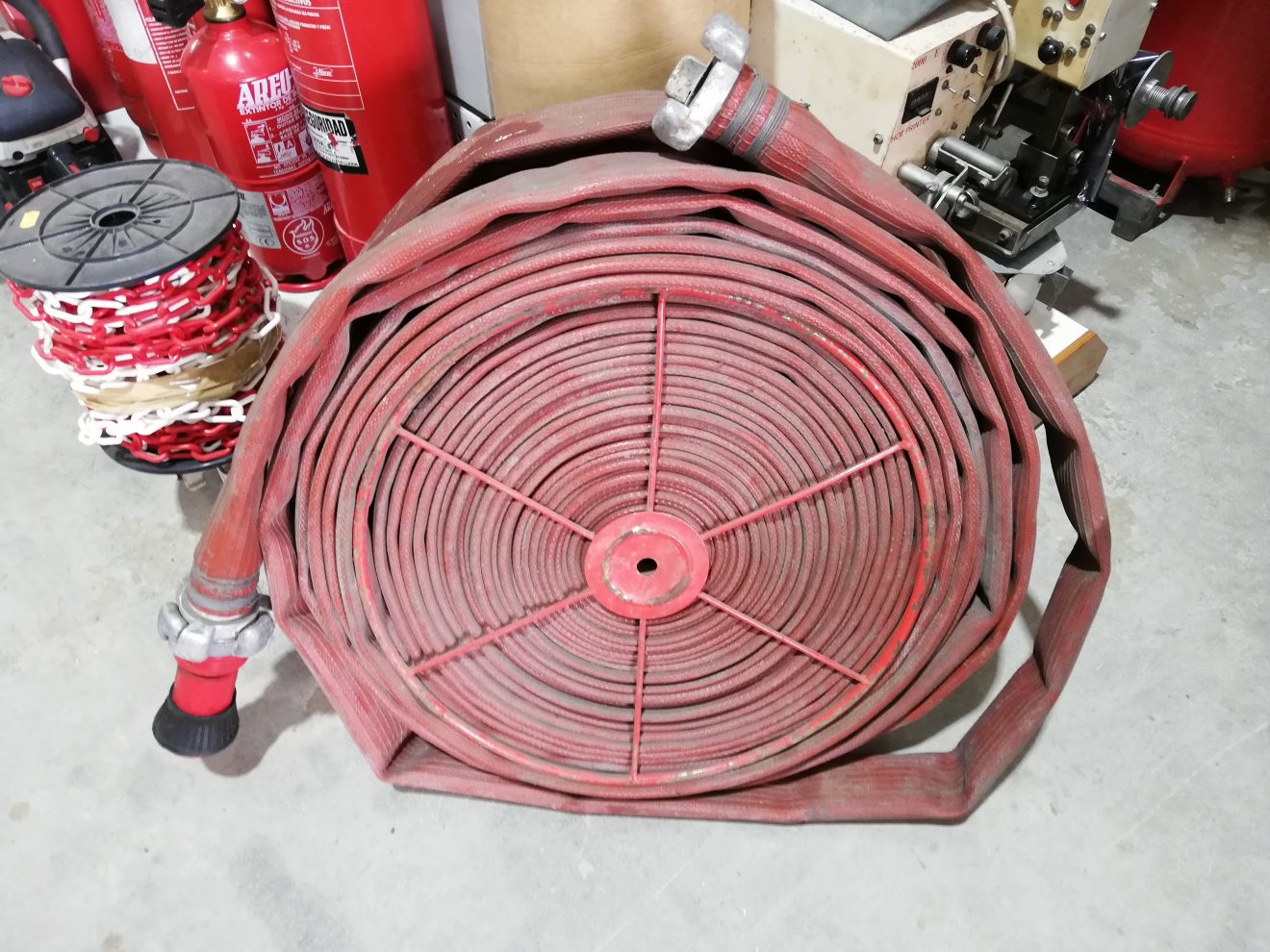 BOCA DE INCENDIOS DE 20M ROJA - Oller Stocks