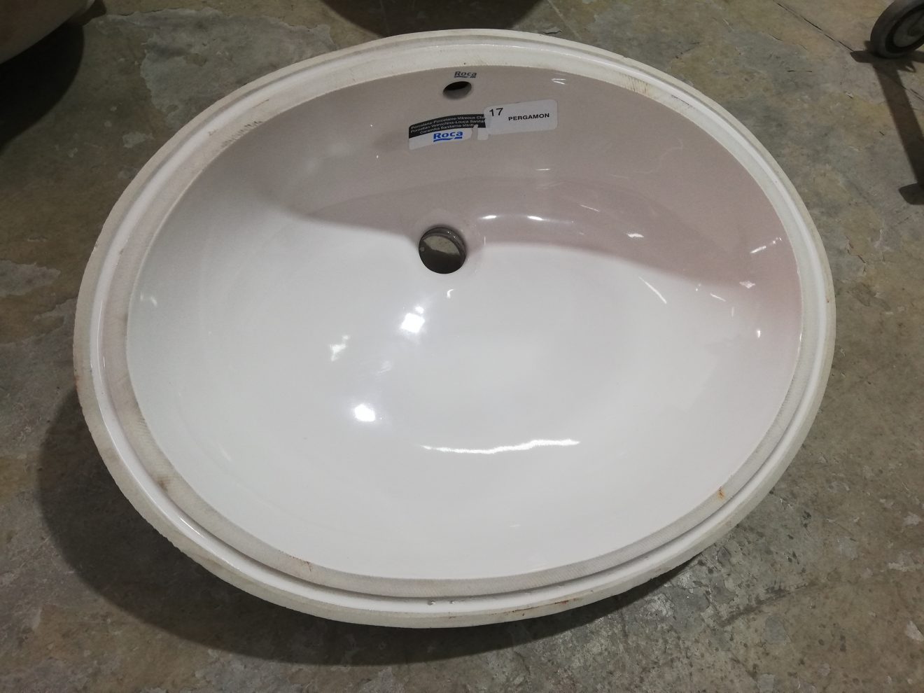 PICA LAVABO ROCA OVALADA - Oller Stocks