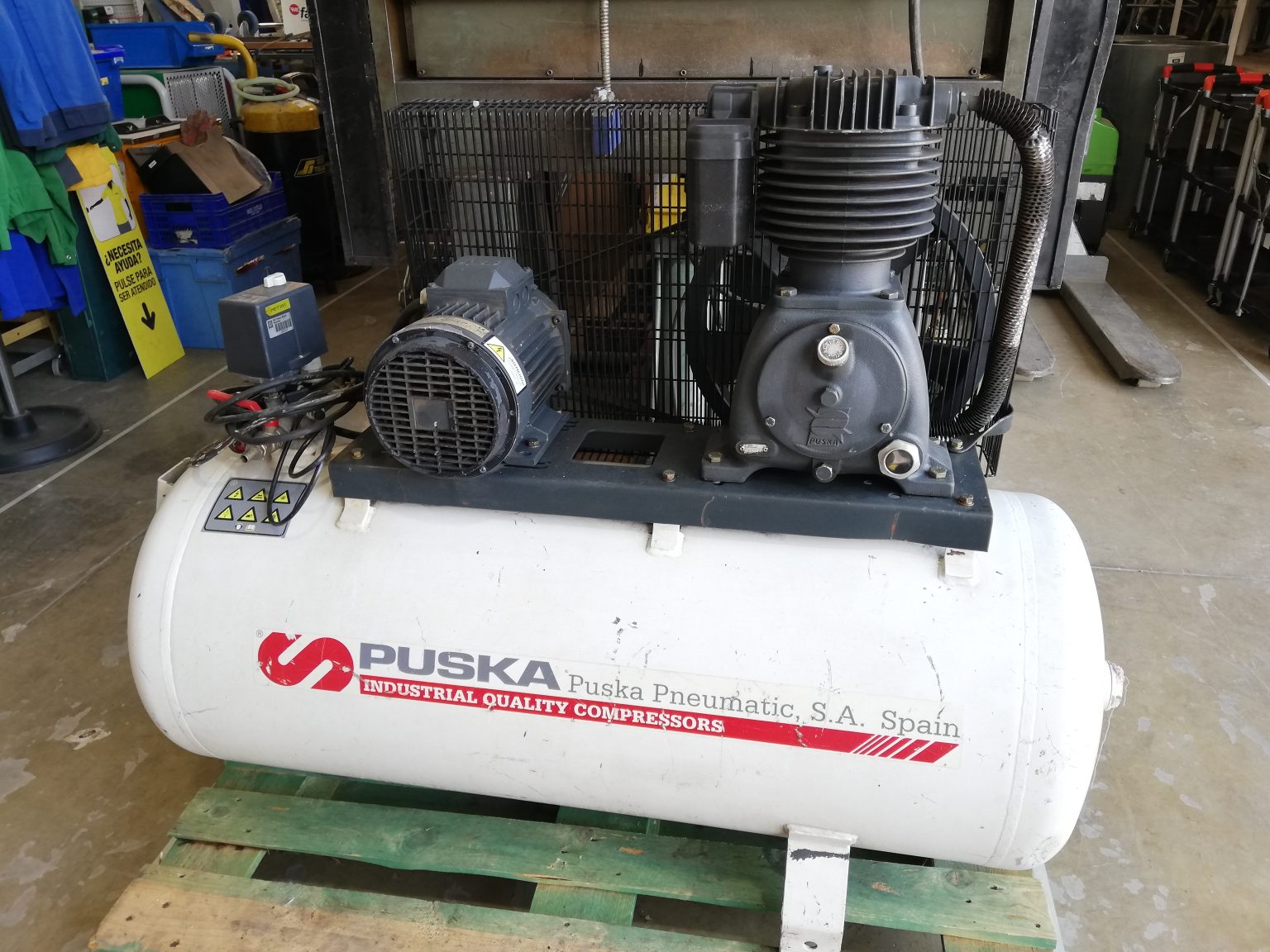 COMPRESOR AIRE COMPRIMIDO PUSKA PNEUMATIC - Oller Stocks