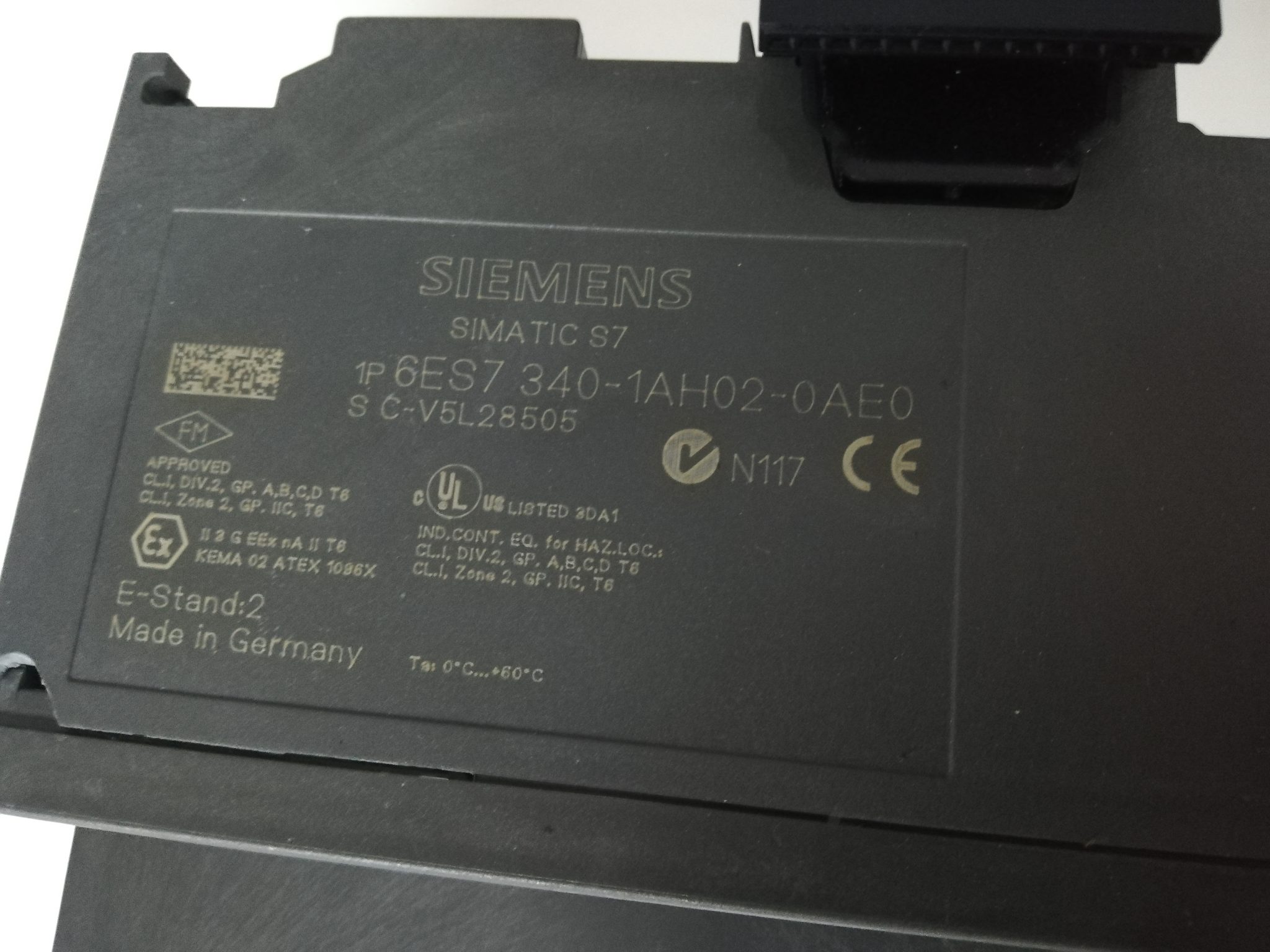 SIEMENS SIMATIC S7 6ES7340-1AH02-0AE0 - Oller Stocks