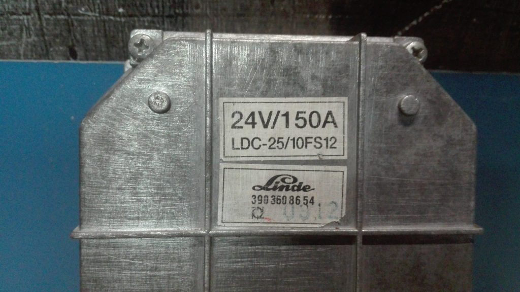 CONTROL DE VELOCIDAD LINDE LDC-25/10FS12 - Oller Stocks
