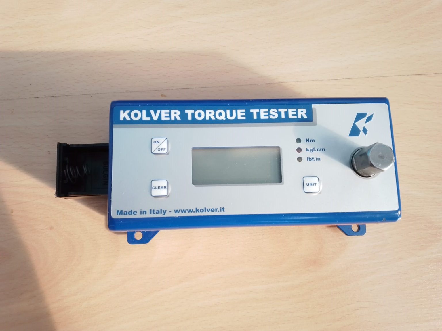 KOLVER MINI K5 TORQUE TESTER 0.5NM - Oller Stocks