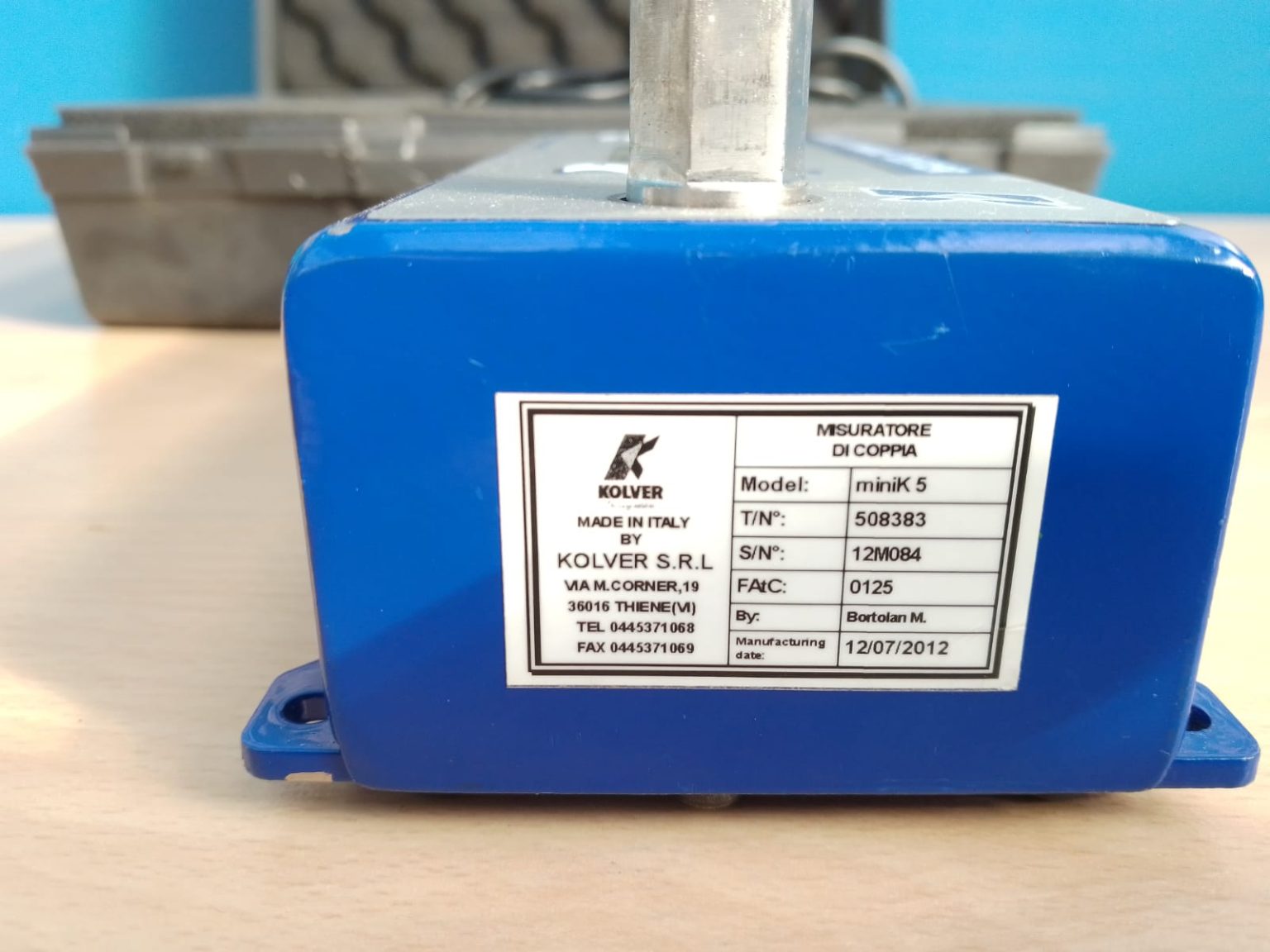 KOLVER MINI K5 TORQUE TESTER 0.5NM - Oller Stocks