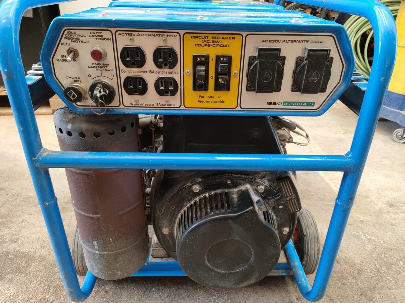 GENERADOR DE LUZ IG500A ISEKI & CO - Oller Stocks