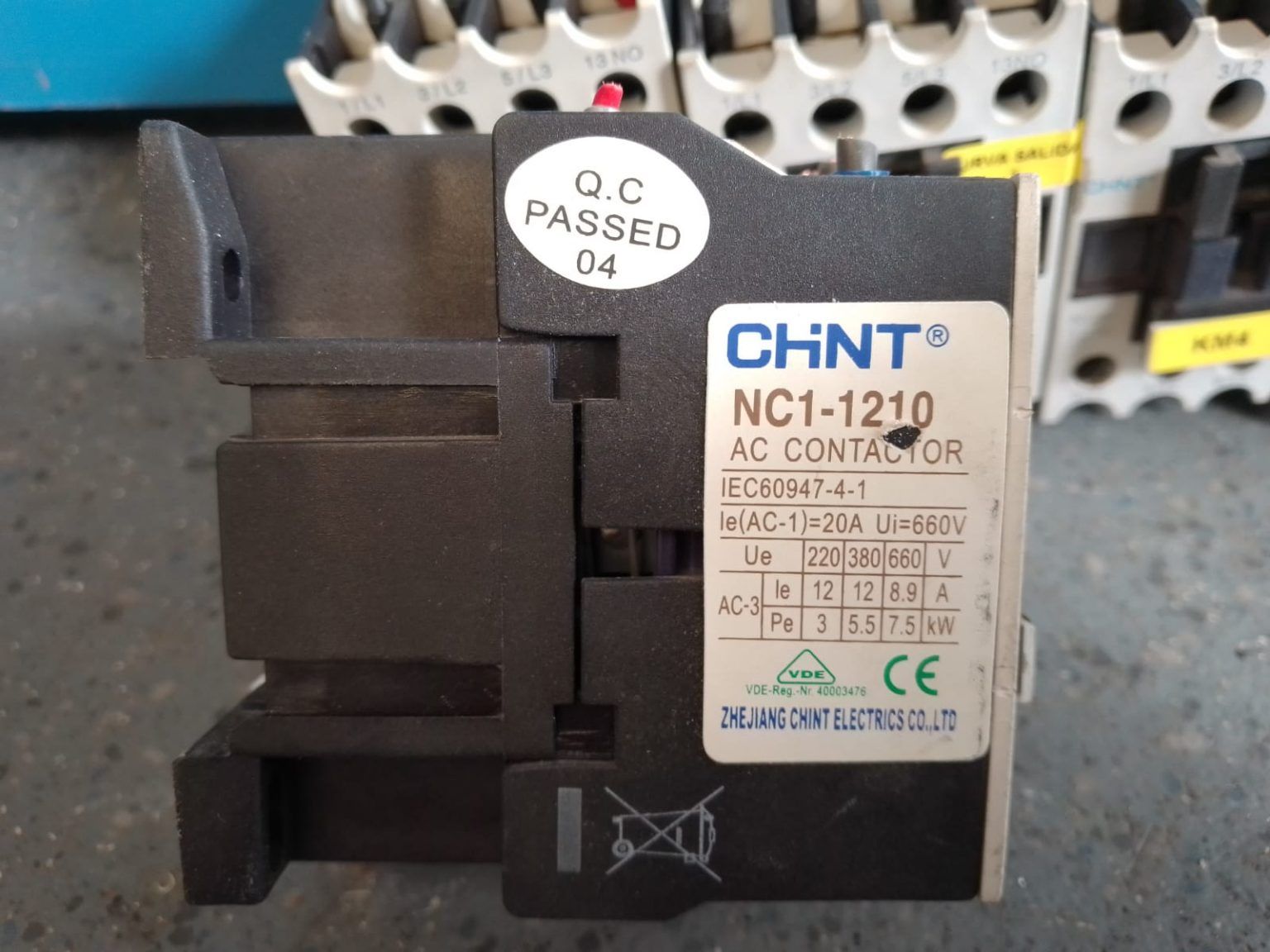 CONTACTOR NC1-1210 20A CHNT - Oller Stocks