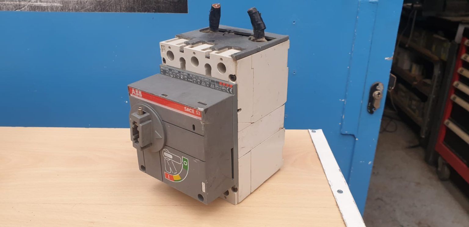 ABB SACE S3H INTERRUPTOR DE CIRCUITO 3 POLOS - Oller Stocks