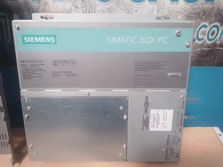 SIEMENS SIMATIC BOX PC 627B (AC) - 6ES7647-6BA10-0XF0 - Oller Stocks